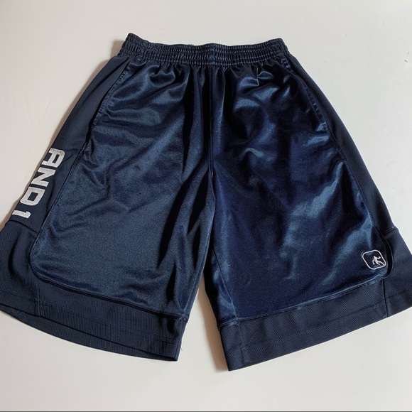 And1 | Shorts | And Navy Blue Athletic Shorts M | Poshmark